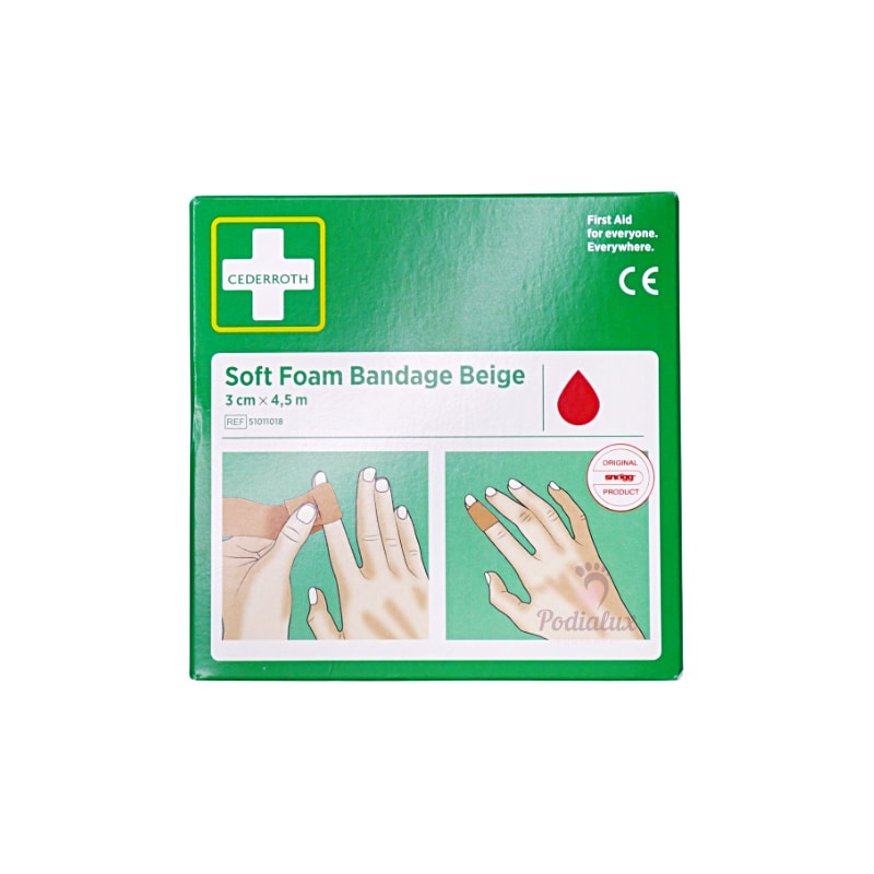 Snogg Soft Next Podialux self-adhesive absorbent dressing